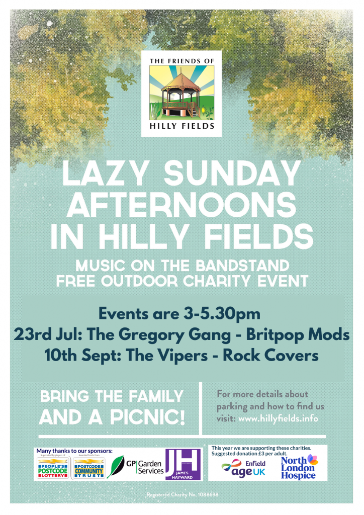 Bandstand Events | Friends of Hilly Fields